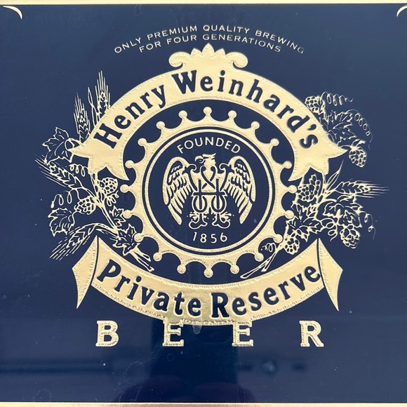 Blitz Weinhard Co | Wall Decor | Vintage Henry Weinhard Private Reserve ...